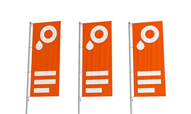 New from SAXOPRINT: Hoisting flags and textile stretcher frames ...