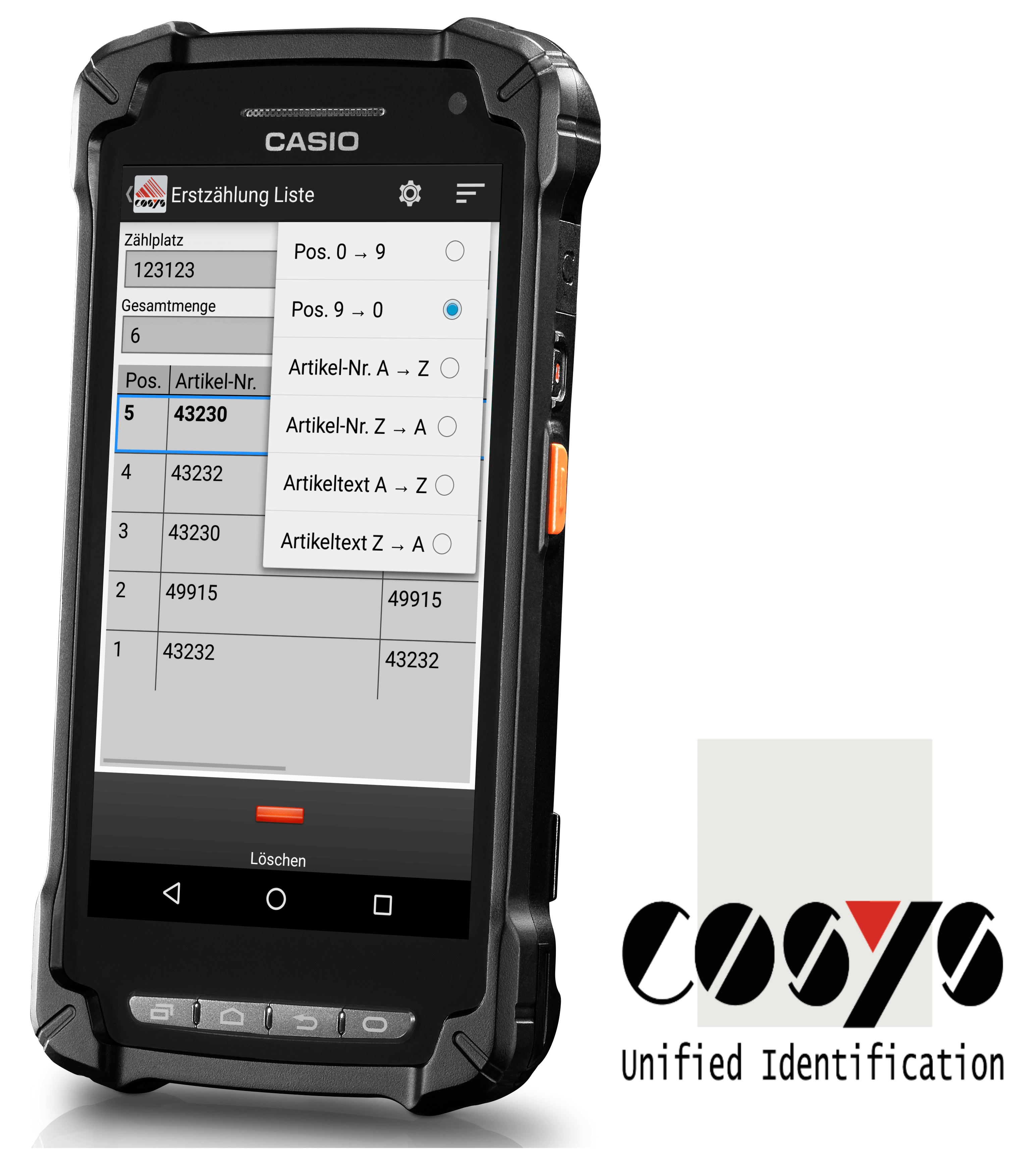 Casio IT G400 mit COSYS Software verfügbar!, Cosys Ident GmbH, Story ...