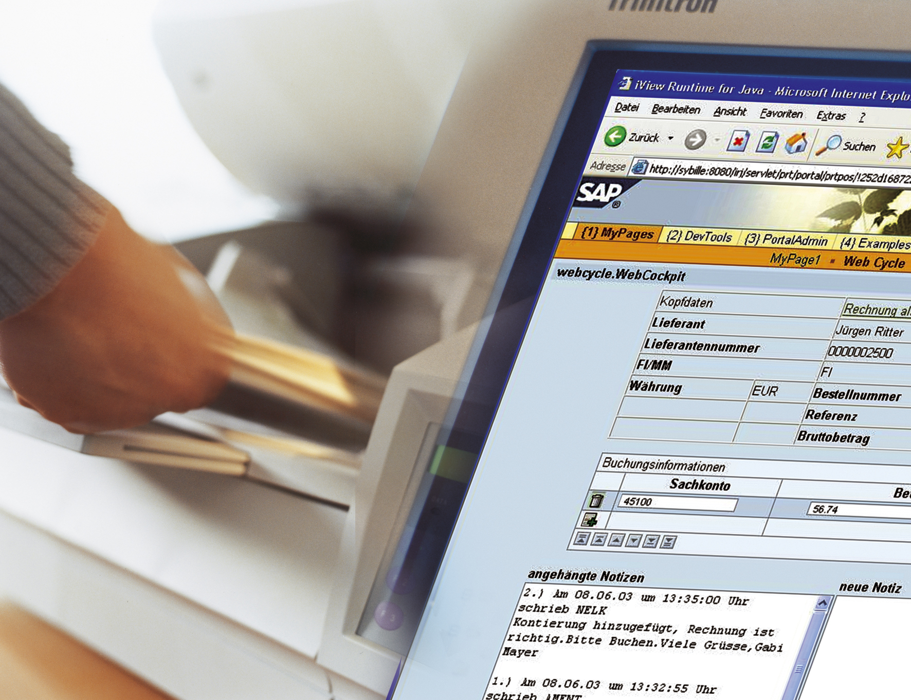 Optimiertes Rechnungswesen in SAP, ReadSoft AG, Story - PresseBox