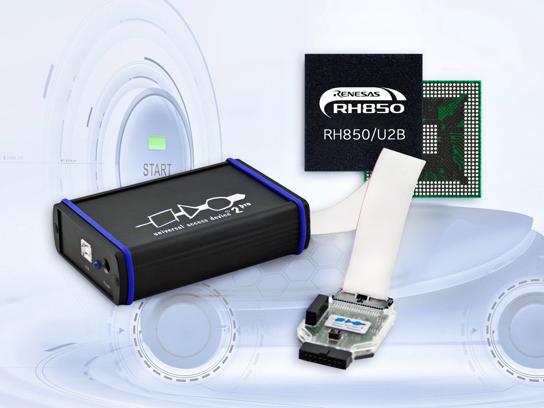 PLS' UDE helps users of Renesas' new RH850/U2B automotive MCU with troubleshooting and runtime ...