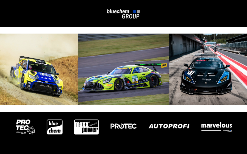 bluechemGROUP startet 2025 mit starken Motorsport-Partnerschaften durch ...