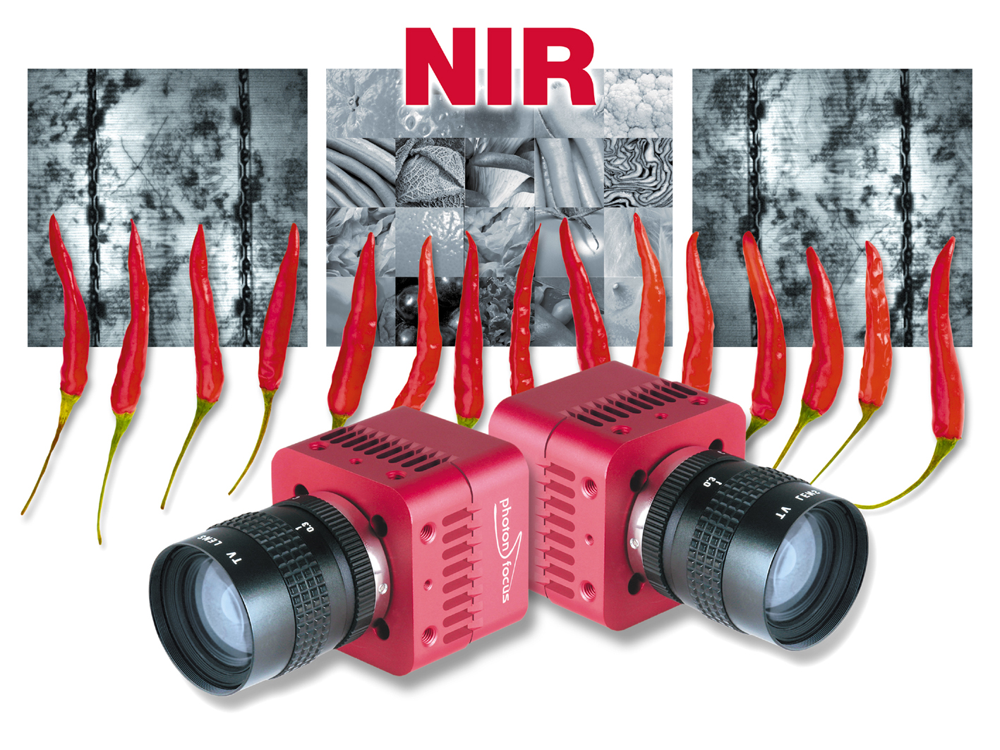 Machine-Vision Near Infra Red Cameras with new enhanced Image Sensor ...