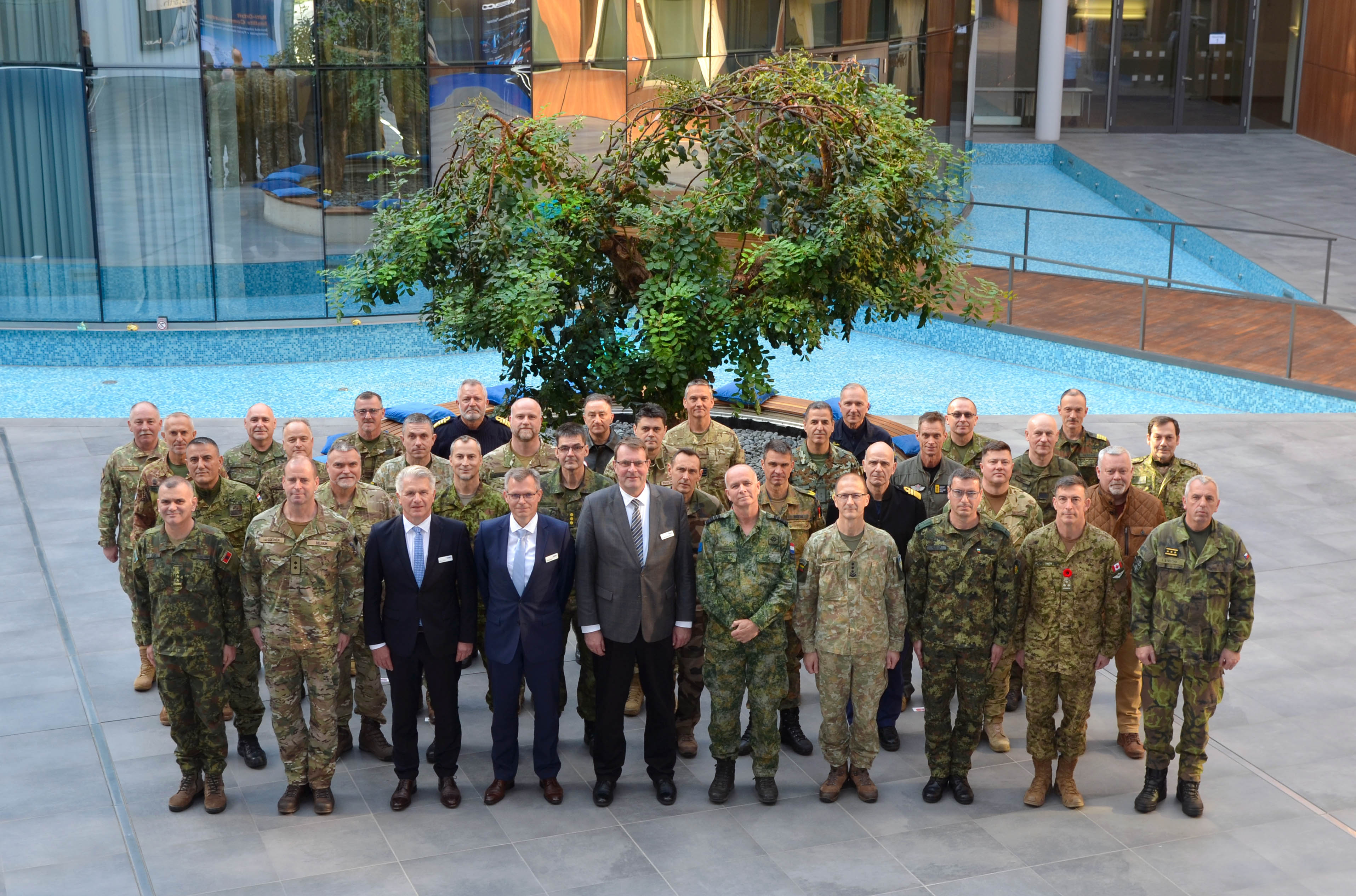 NATO Military Committee meets at German high-tech service provider IABG ...