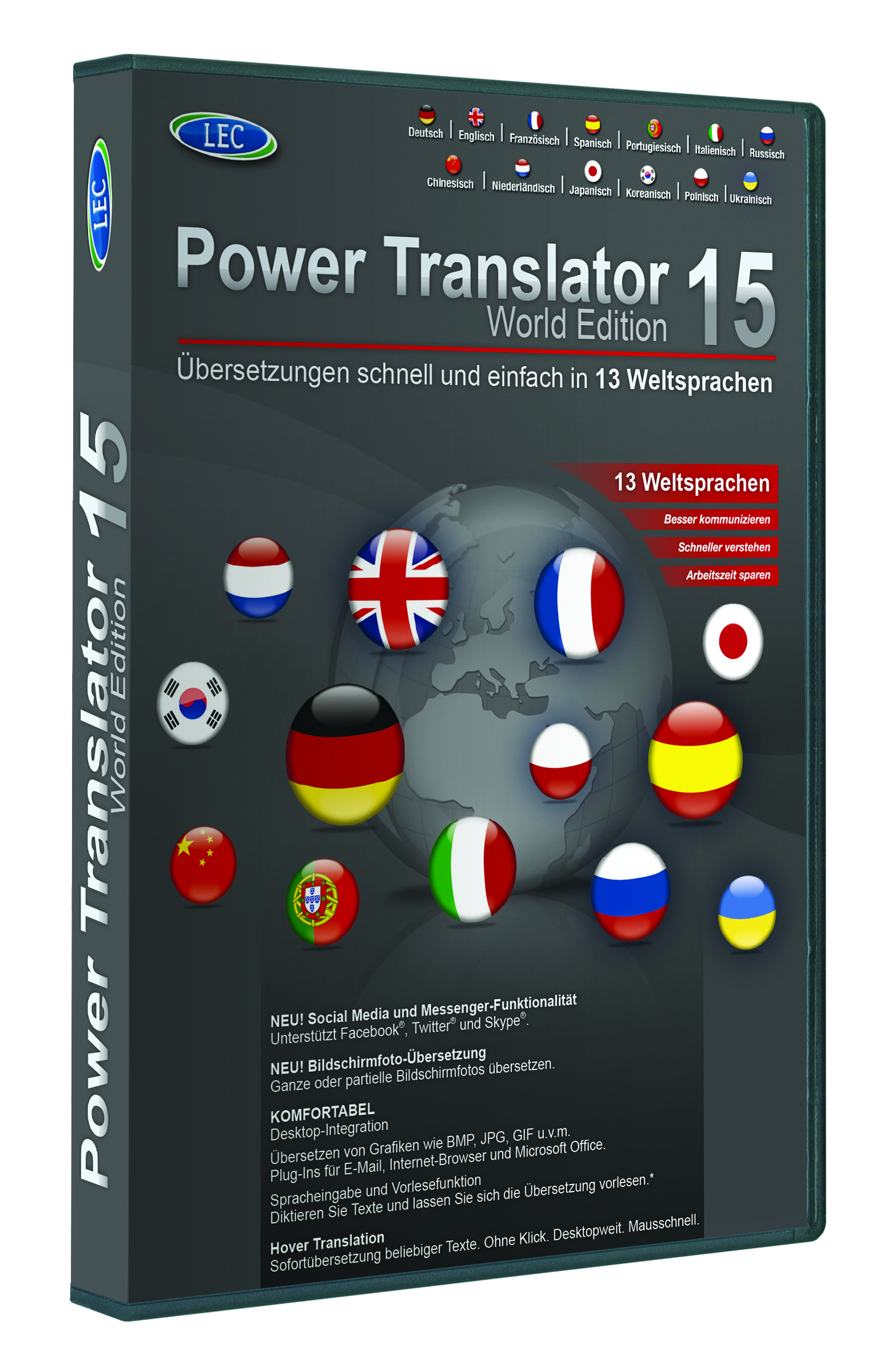 Avanquest veröffentlicht LECs Power Translator 15 in zehn verschiedenen ...