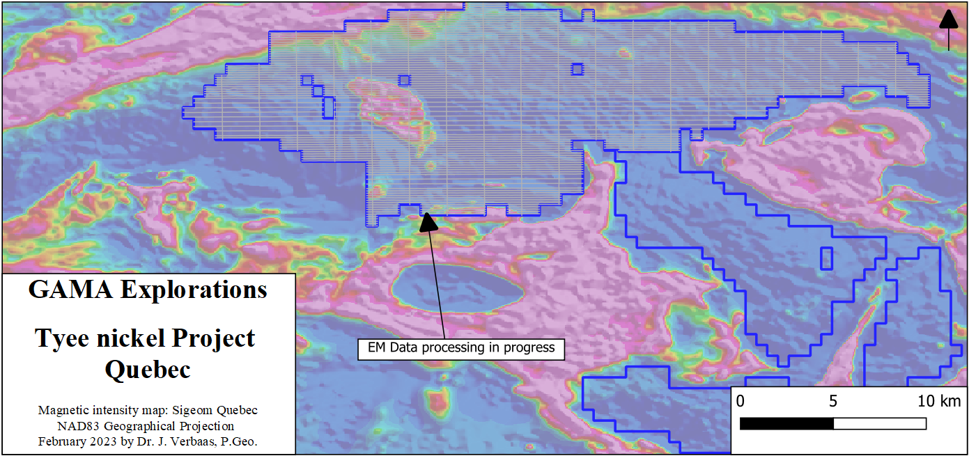 Gama Completes 2,378 line kilometres of SkyTEM Geophysical Survey over ...