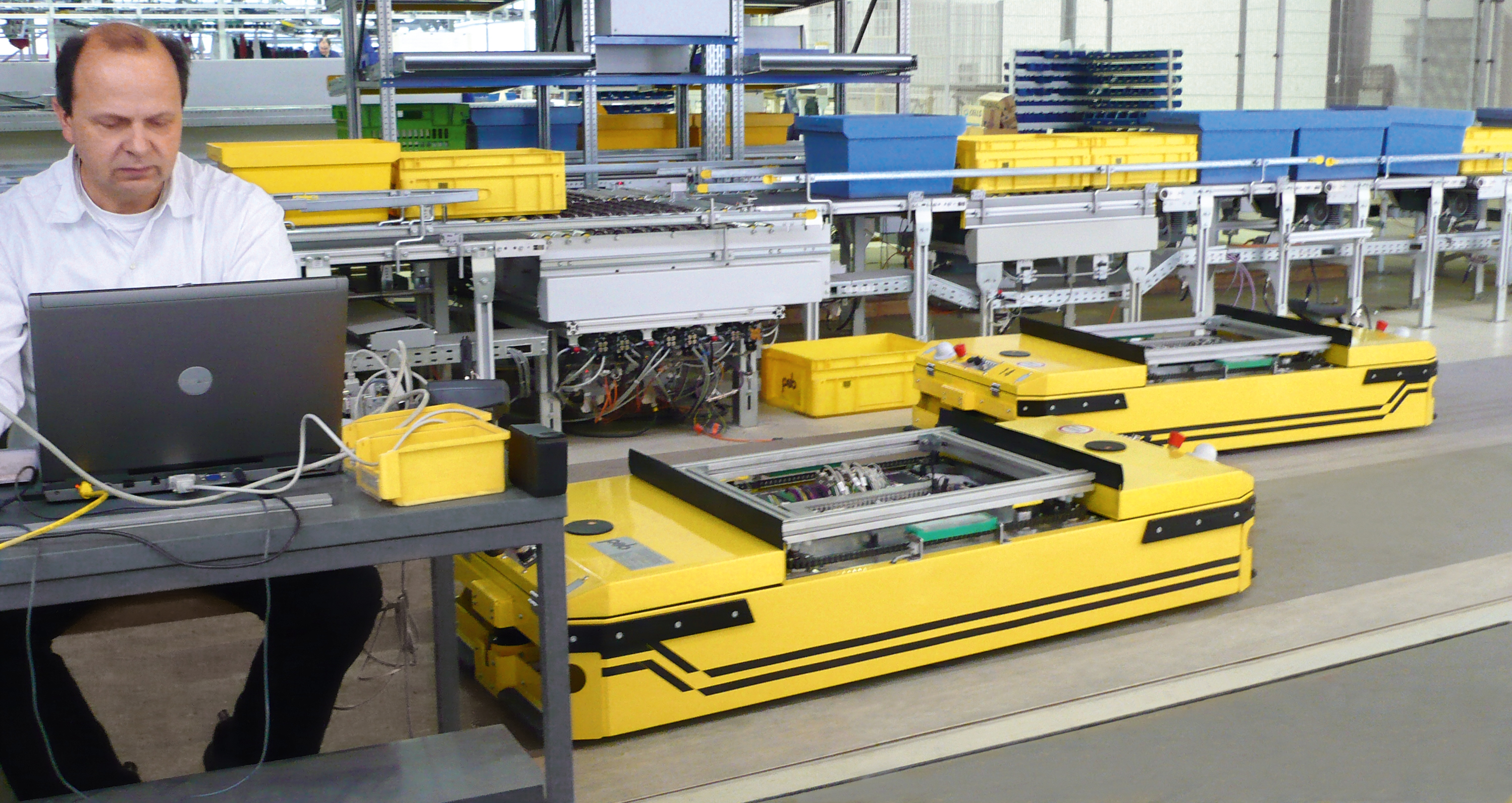 psb »kuriert« automatisches Warentransport-System durch Retrofit, psb ...