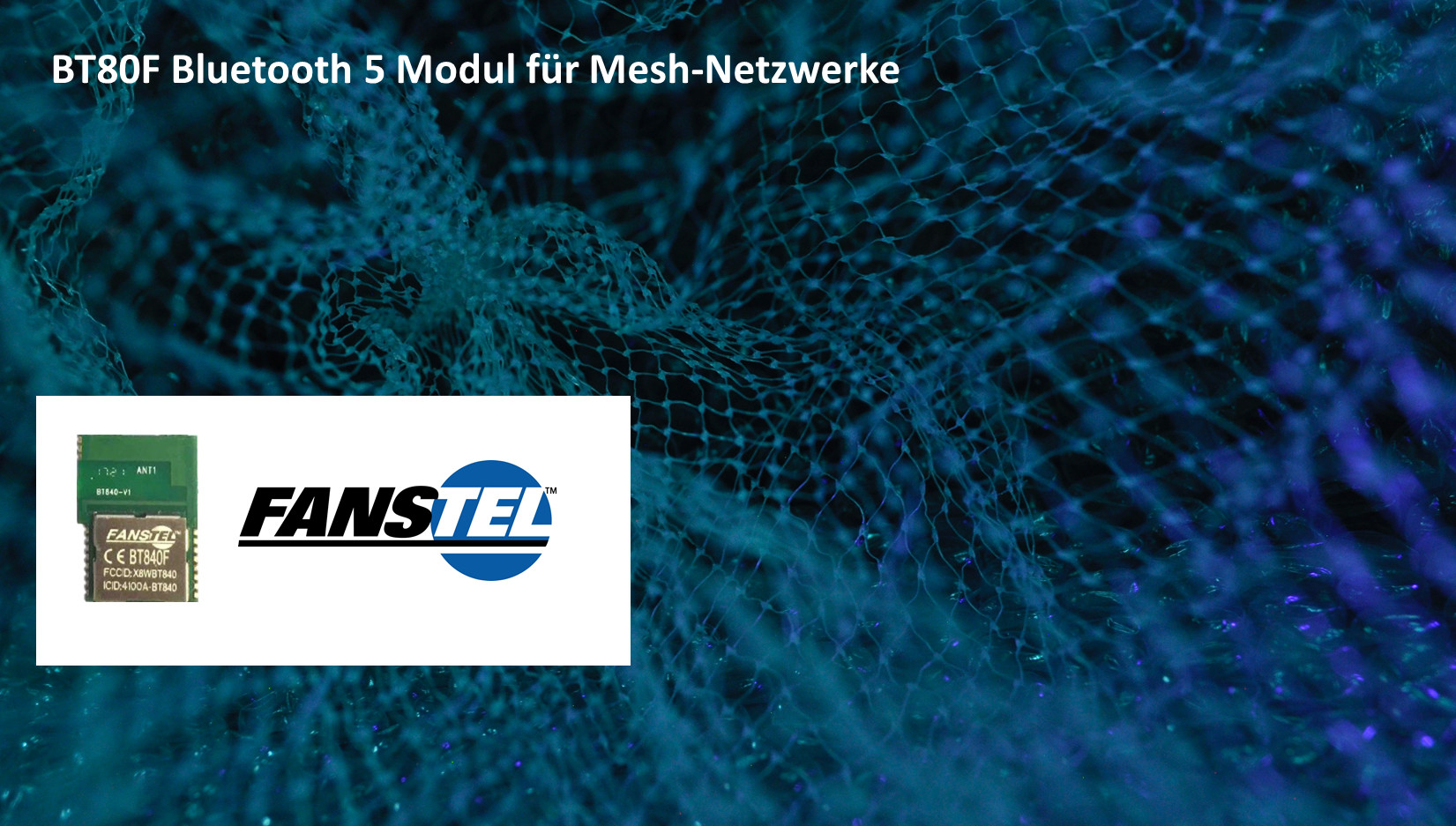 BT840F - Leistungsstarkes Bluetooth 5 Modul mit ausgezeichneter Antenne ...