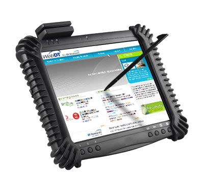 Erster ultramobiler Tablet-PC mit integriertem Barcode Scanner (1D/2D ...