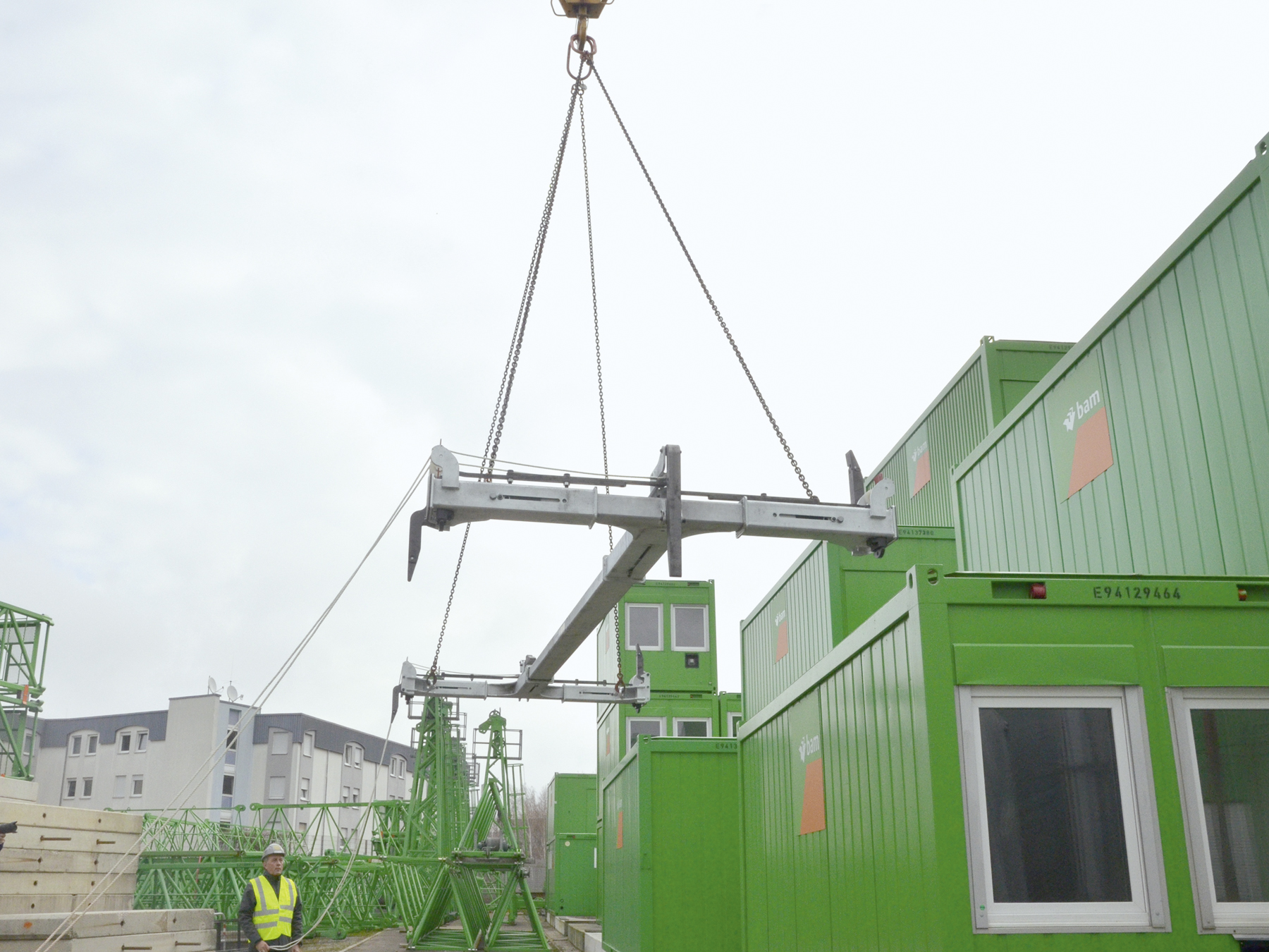 Hebt sicher ab: ConFlex, die Revolution zum Versetzen von Bau ...