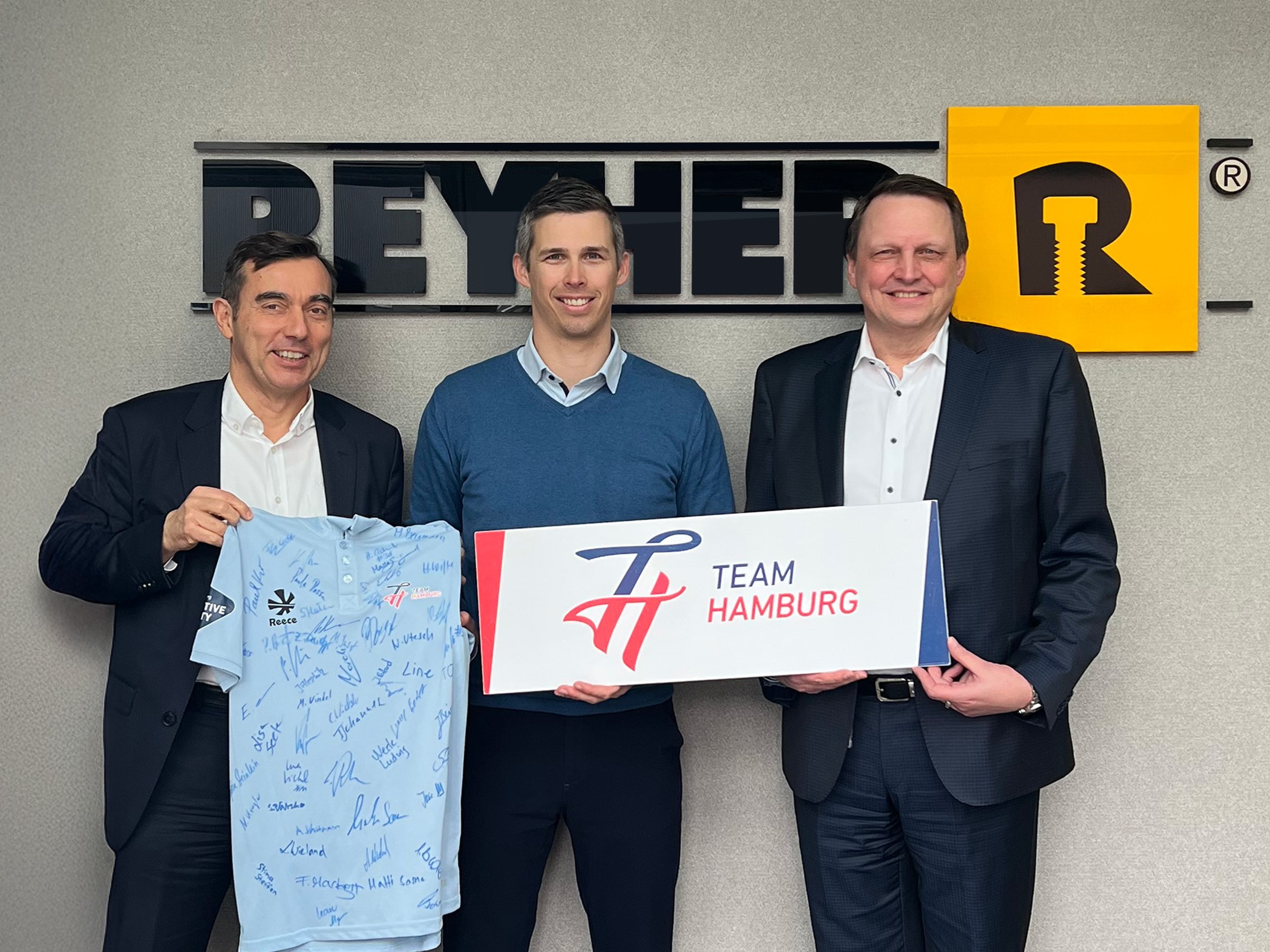 Gemeinsam stark: REYHER verlängert die Partnerschaft mit TEAM HAMBURG ...
