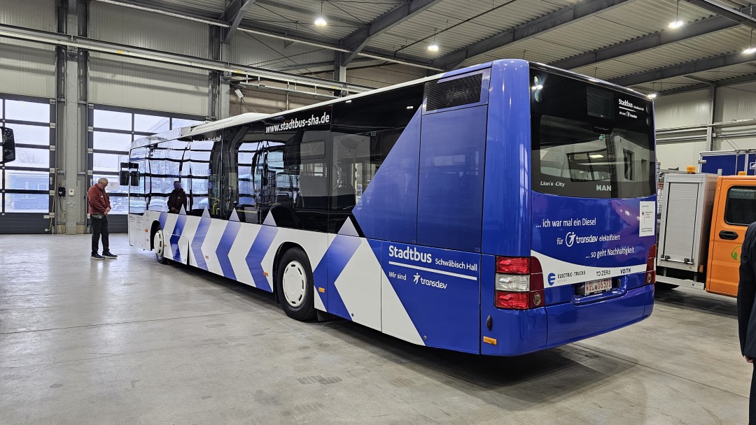 ORTEN Electric-Trucks Wittlich GmbH - Übergabe Bus MAN A 21, Orten ...