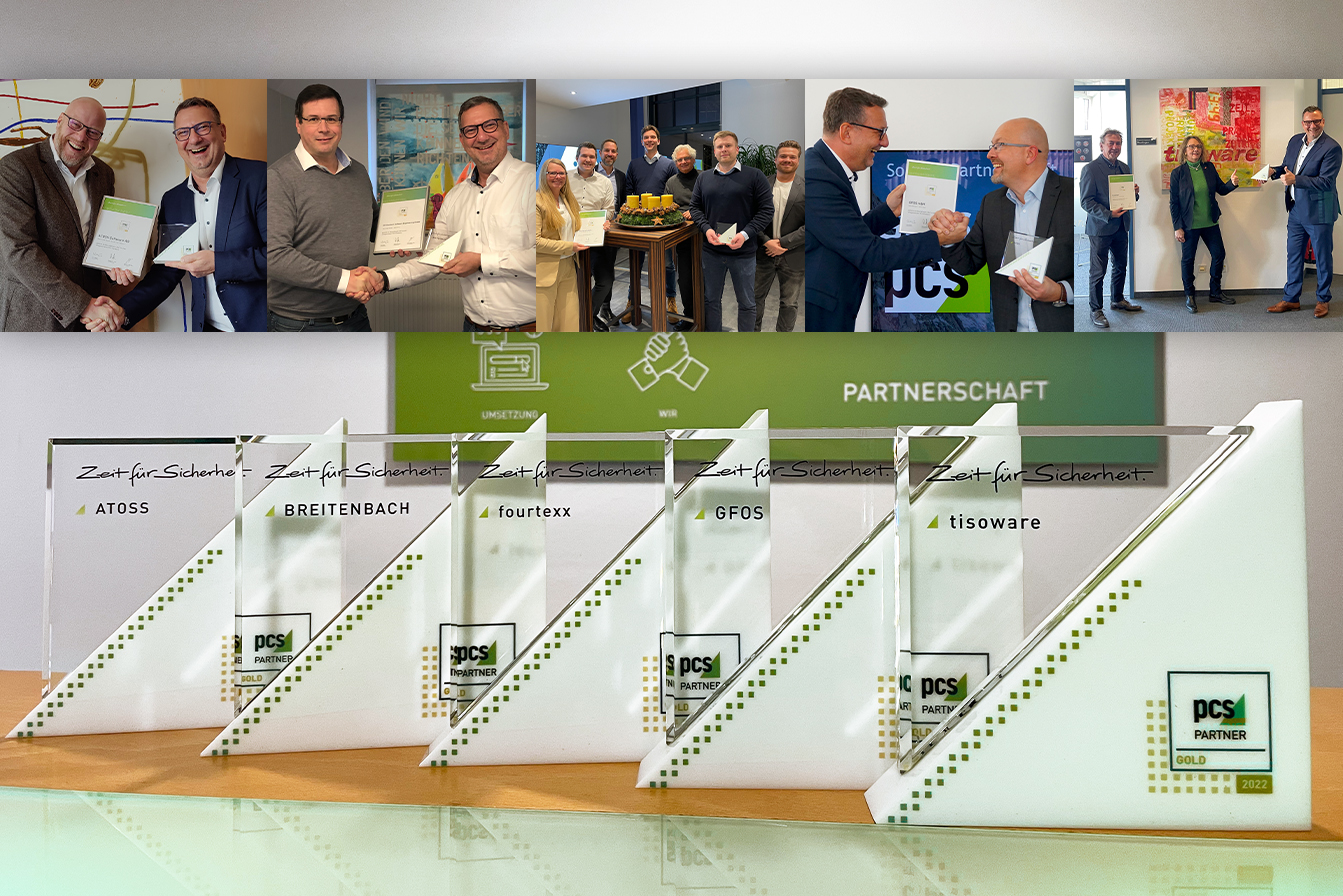 PCS Systemtechnik vergibt Gold, Excellence und Certified-Auszeichnungen ...
