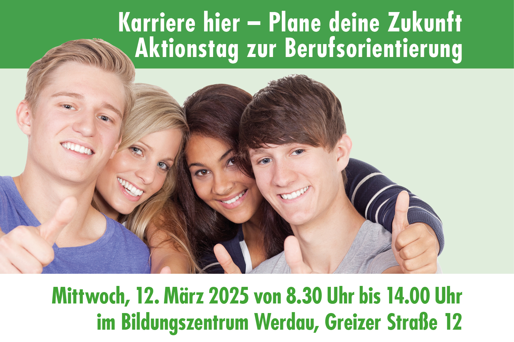 Berufsorientierung in Werdau: Karriere hier – Plane deine Zukunft ...