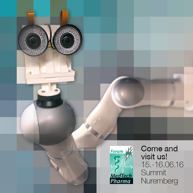 FRAMOS Shows High-Precision Optical Tracking System at MedTech Summit 2016, FRAMOS GmbH, Story ...