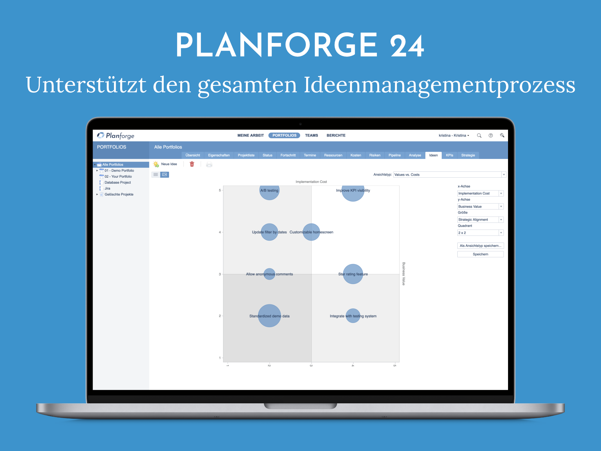 Planforge führt Ideenmanagement ein und vervollständigt damit sein hybrides PPM-Angebot ...