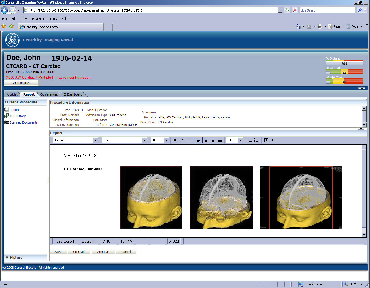GE Healthcare’s Centricity™ IT-Lösungen unterstützen e-Health und die ...