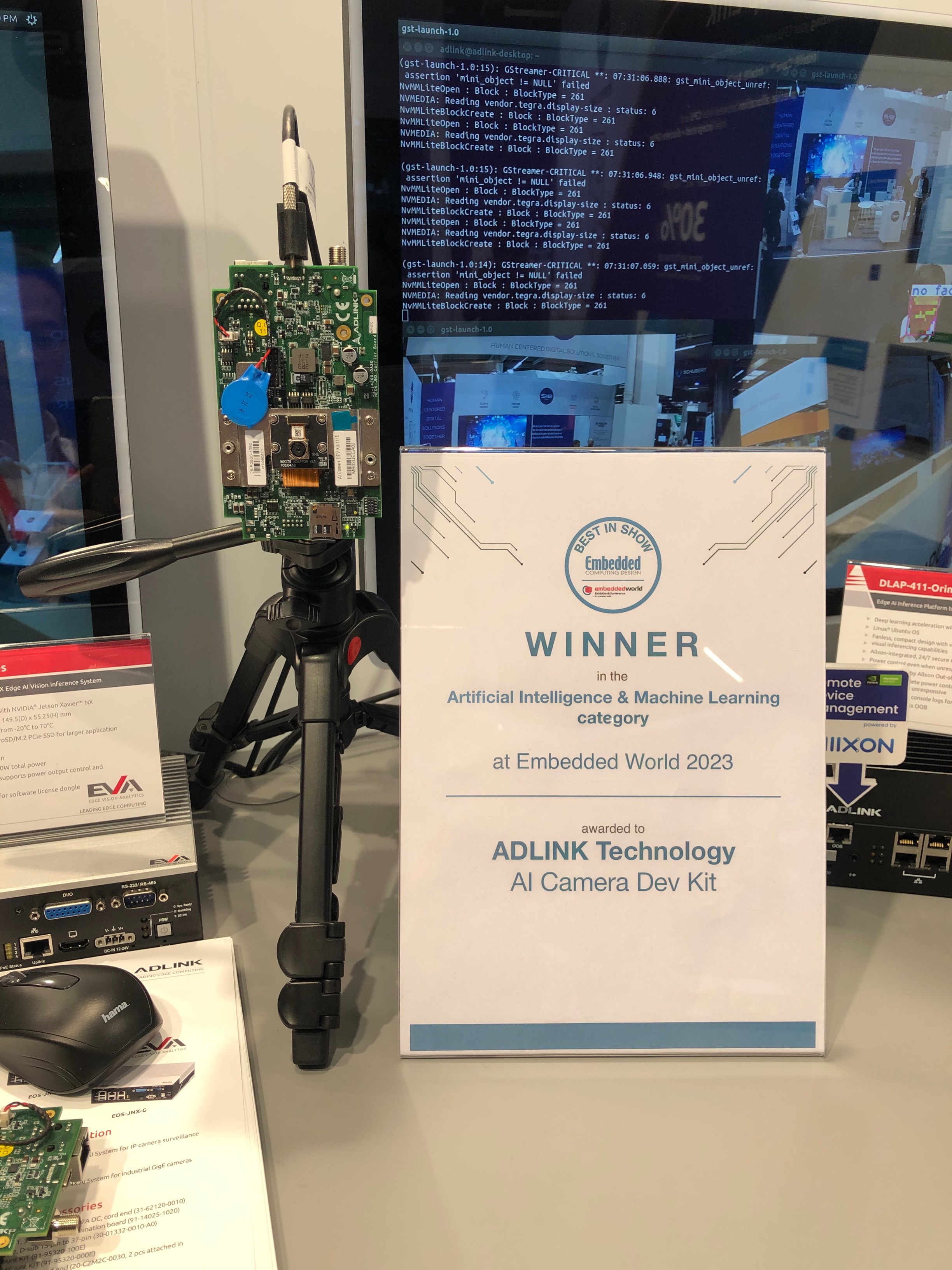 ADLINK's Innovative AI Camera Dev Kit Wins “Best in Show Award” at ... ADLINK's Innovative AI Camera Dev Kit Wins “Best in Show Award” at ...