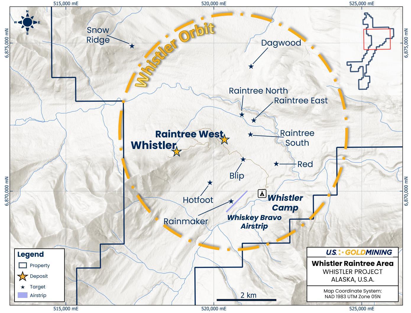 U.S. GoldMining Commences Drilling at the Whistler Gold-Copper Project ...