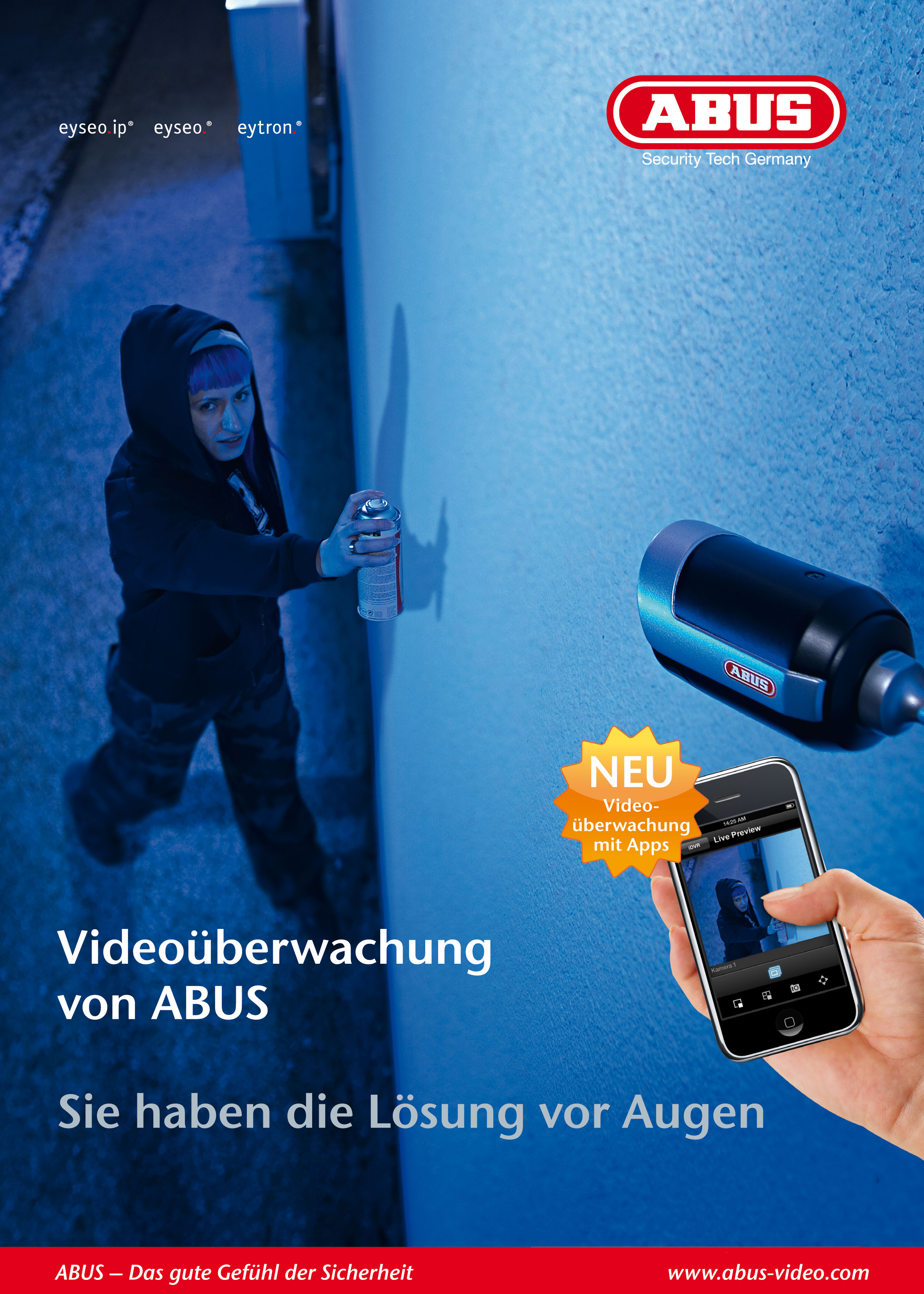 ABUS Security-Center mit neuem Themenprospekt Videoüberwachung, ABUS ...