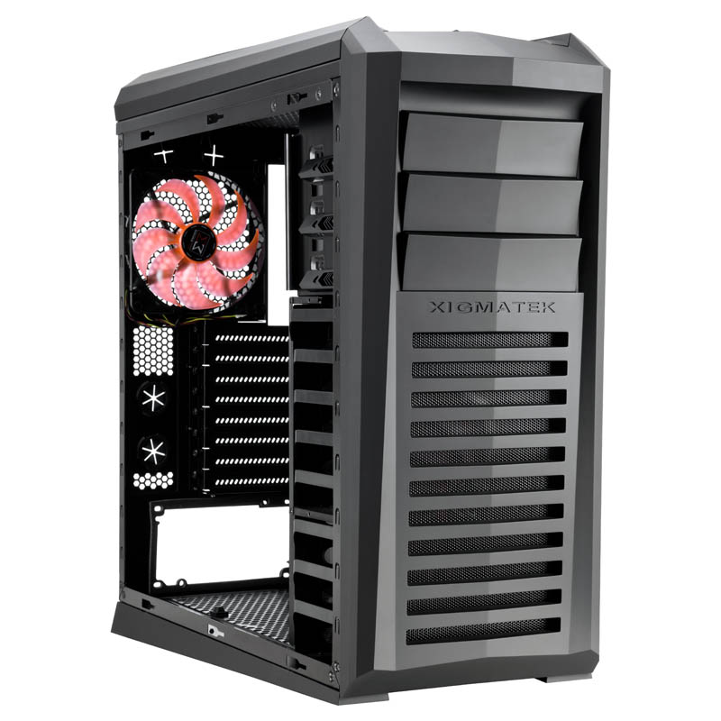 Caseking exklusiv: Xigmatek Talon Midi-Tower - aggressives Stealth ...