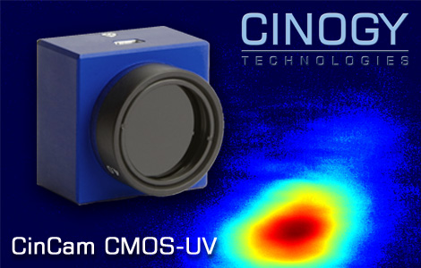 UV-Laser Beam Profiler with CMOS-Technology, CINOGY Technologies GmbH ...
