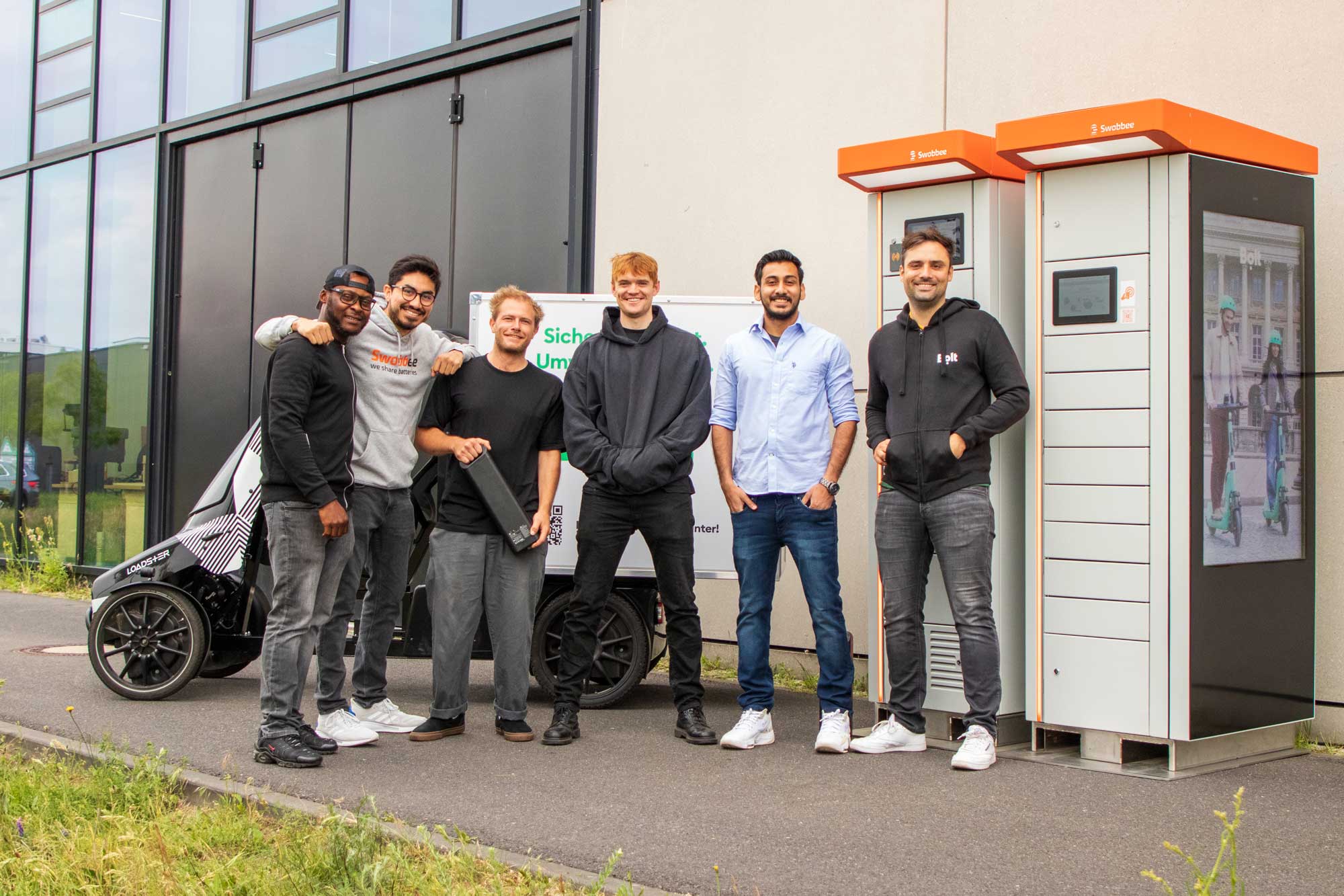 Sharing-Anbieter Bolt testet Swobbee-Stationen in Berlin, Swobbee GmbH ...