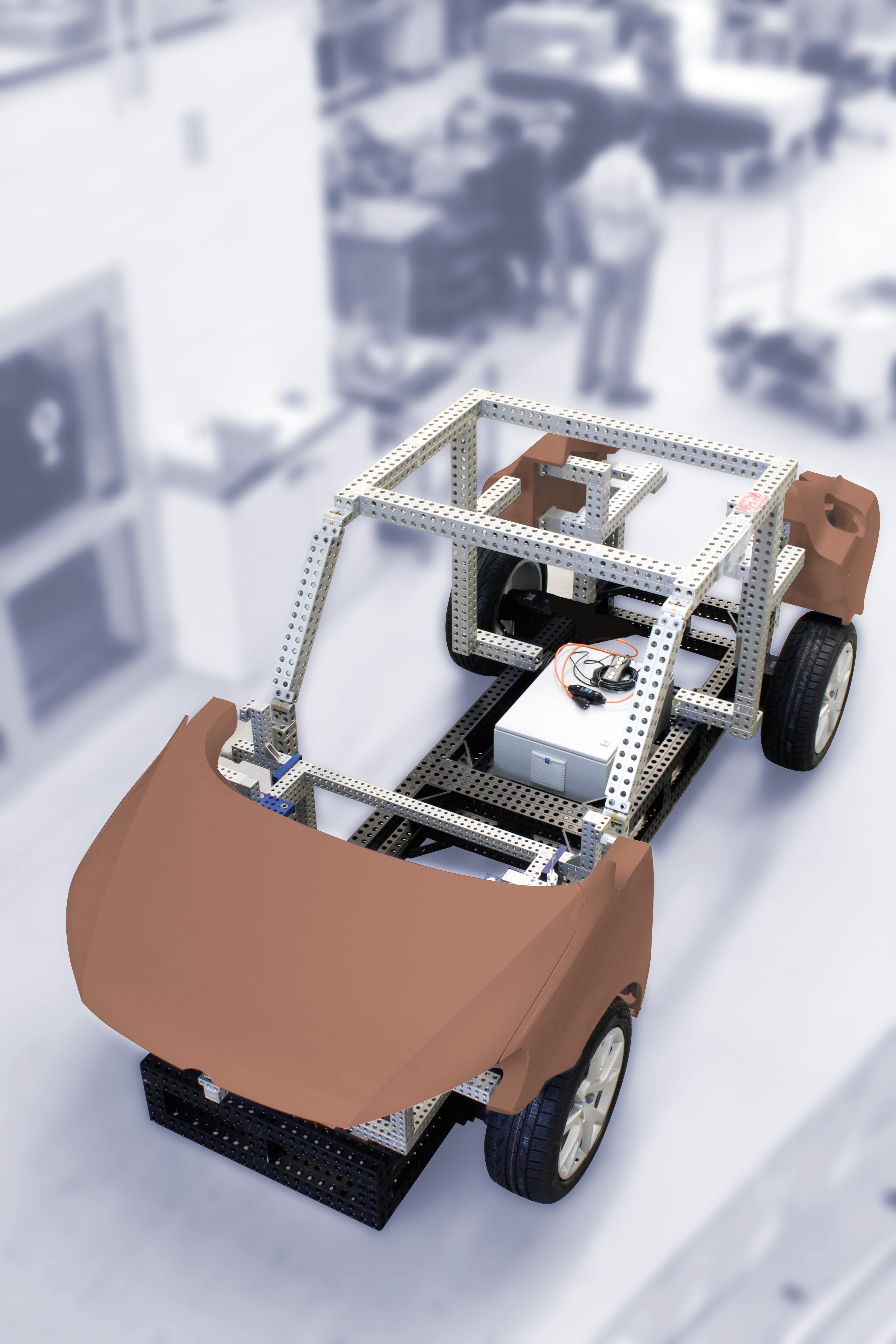 Modulares Basis Chassis für den Fahrzeug-Modell- und Vorrichtungsbau ...