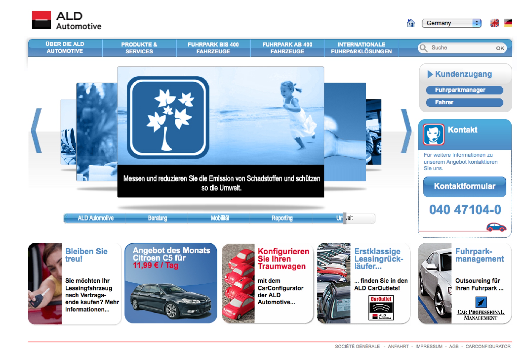 ALD Automotive: Neues Jahr - neue Website, ALD AutoLeasing D GmbH ...