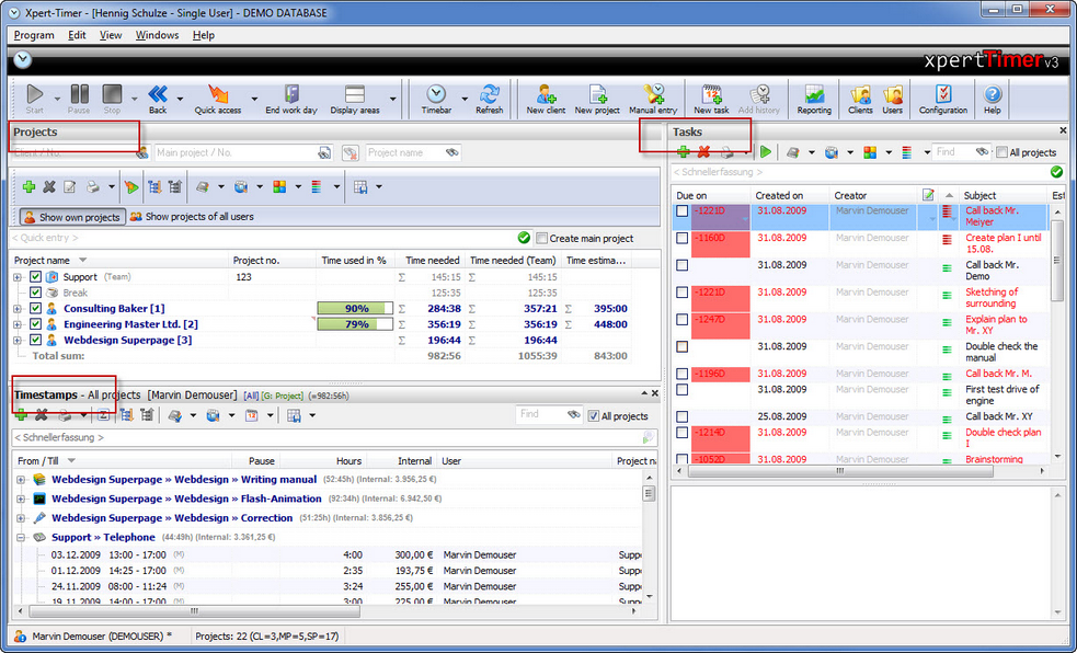 Time Tracking software - a necessary tool for any successful company or freelancer, Xpert-Timer ...