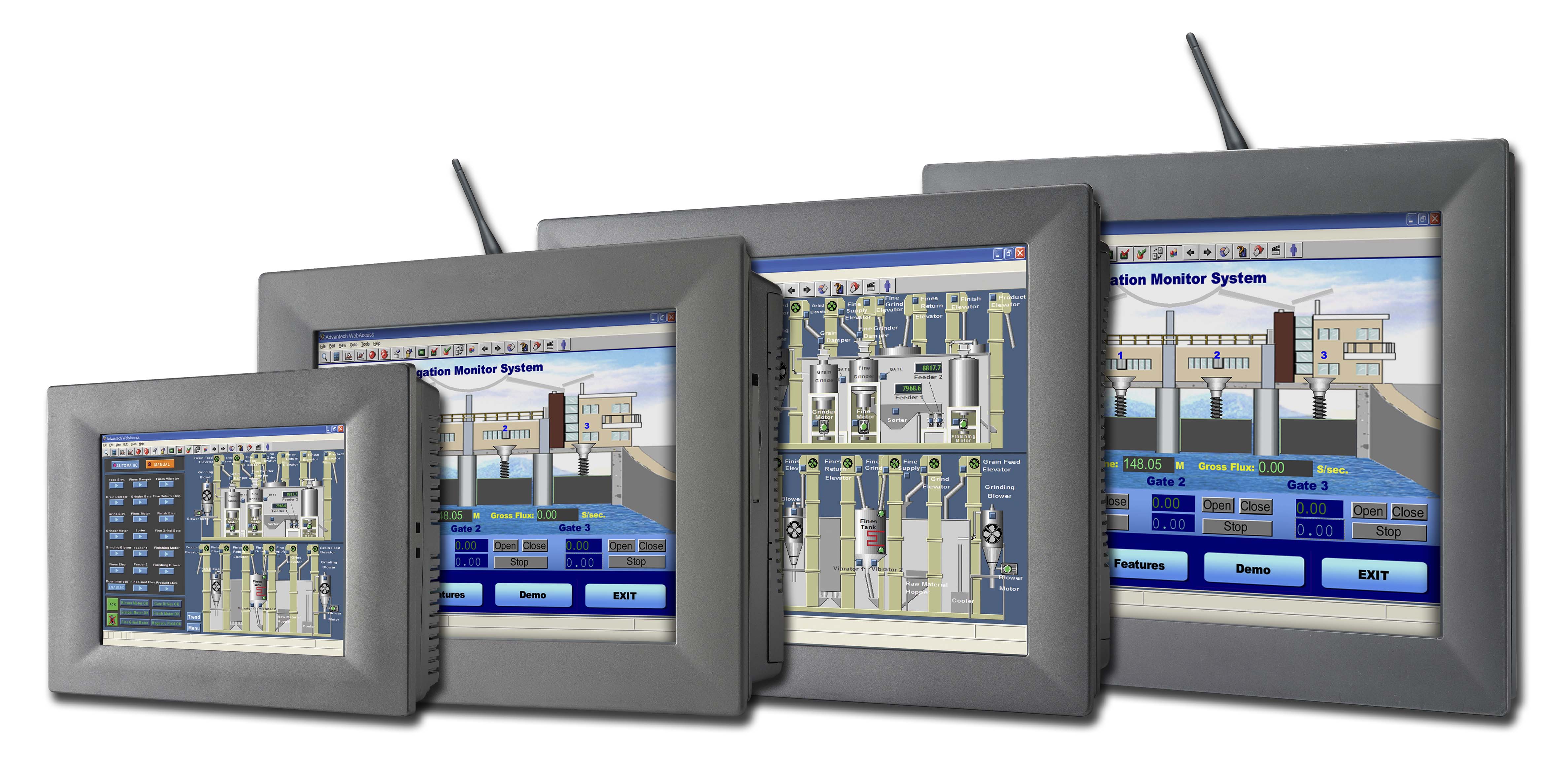Four New Automation Control Panels with Communication and Field-bus ...
