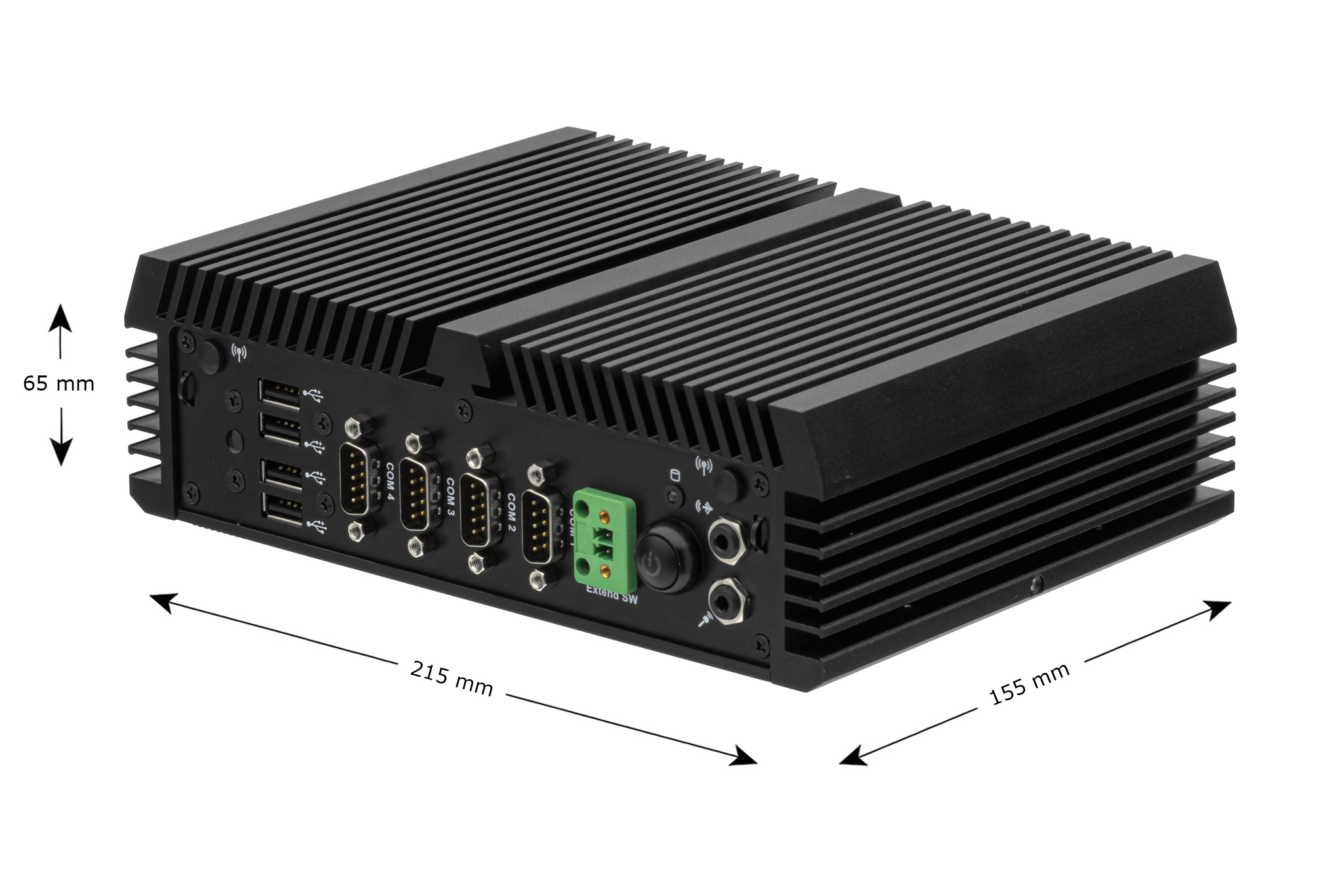 BRICK Pro – Compact industrial PC with a variety of interfaces, spo ...