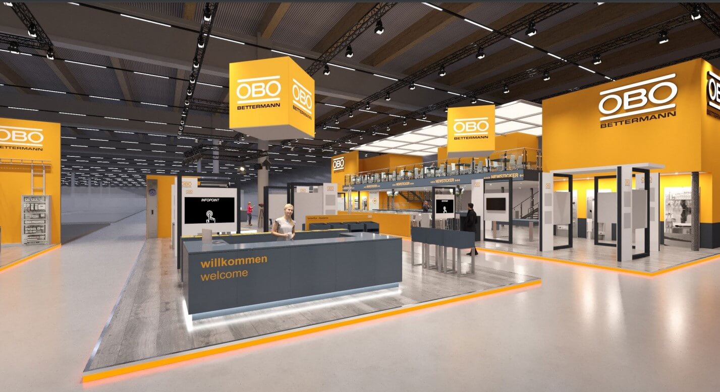 Building Connections auf der Light + Building 2022, OBO Bettermann Vertrieb Deutschland GmbH ...