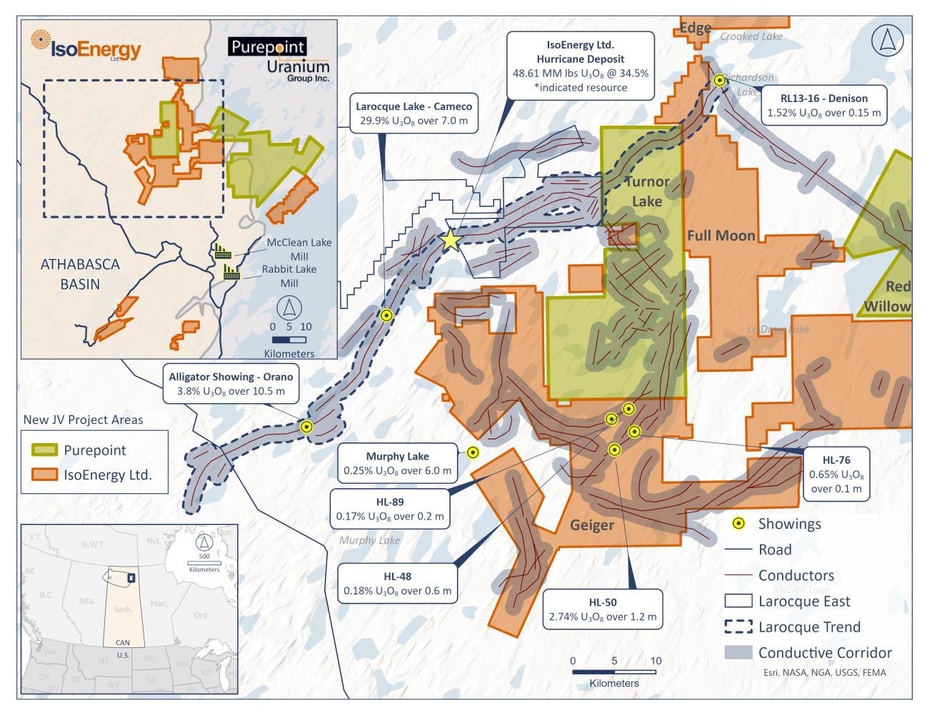 IsoEnergy and Purepoint Uranium Form Joint Venture Covering Over 98,000 ...