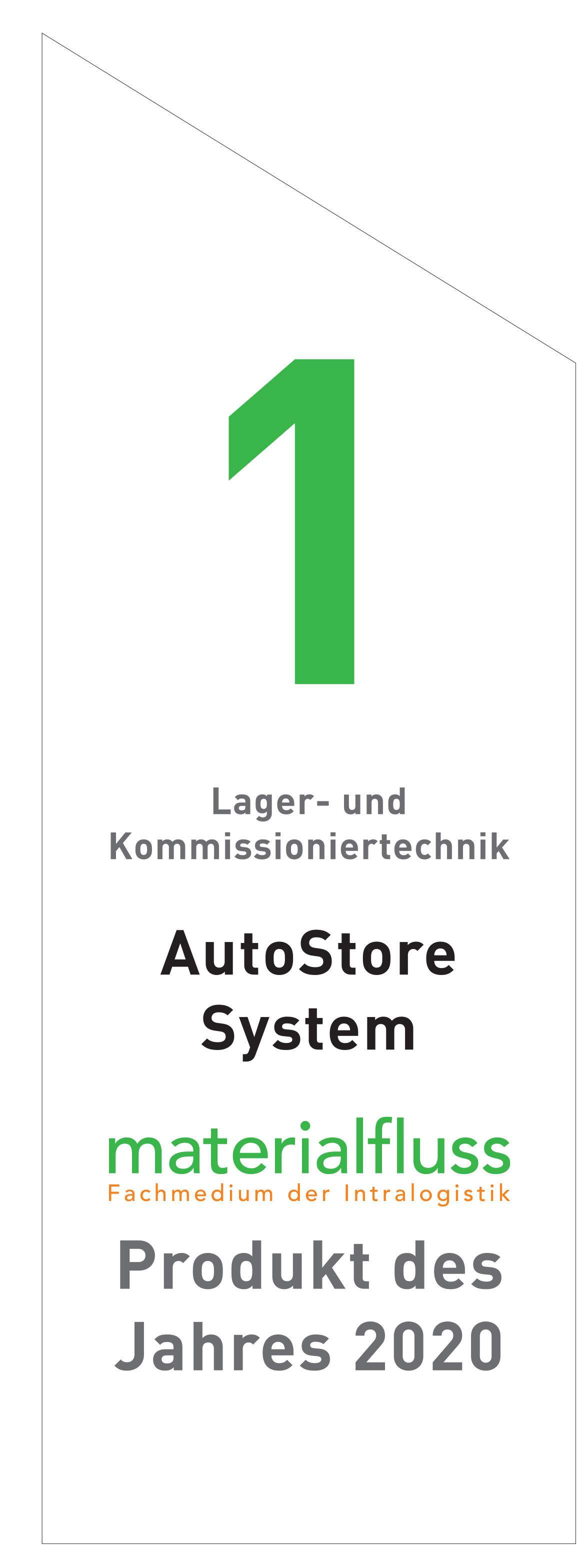 AutoStore Black Line mit dem materialfluss PRODUKT DES JAHRES 2020 ...