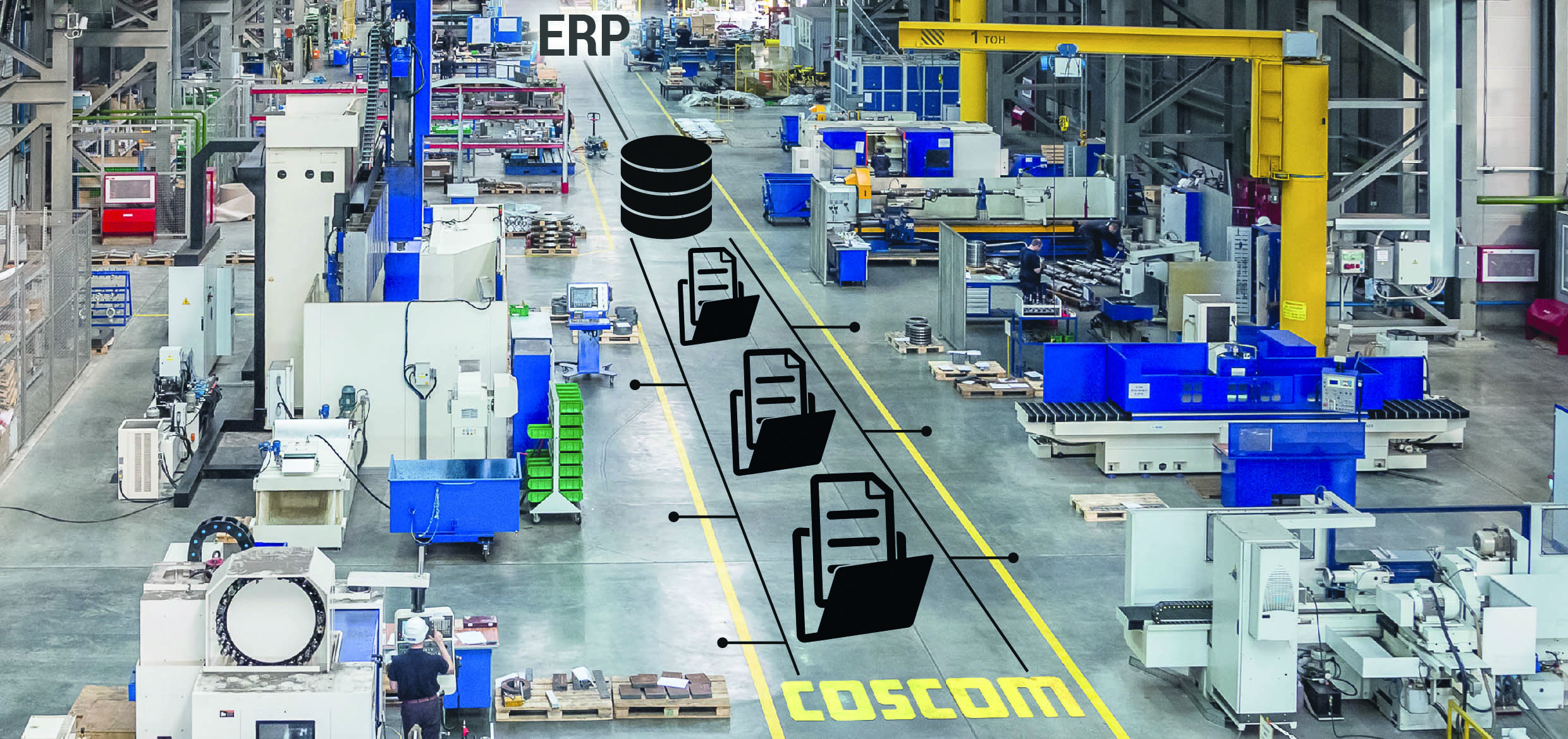 Basis für den Connected Shopfloor, COSCOM Computer GmbH, Story - PresseBox