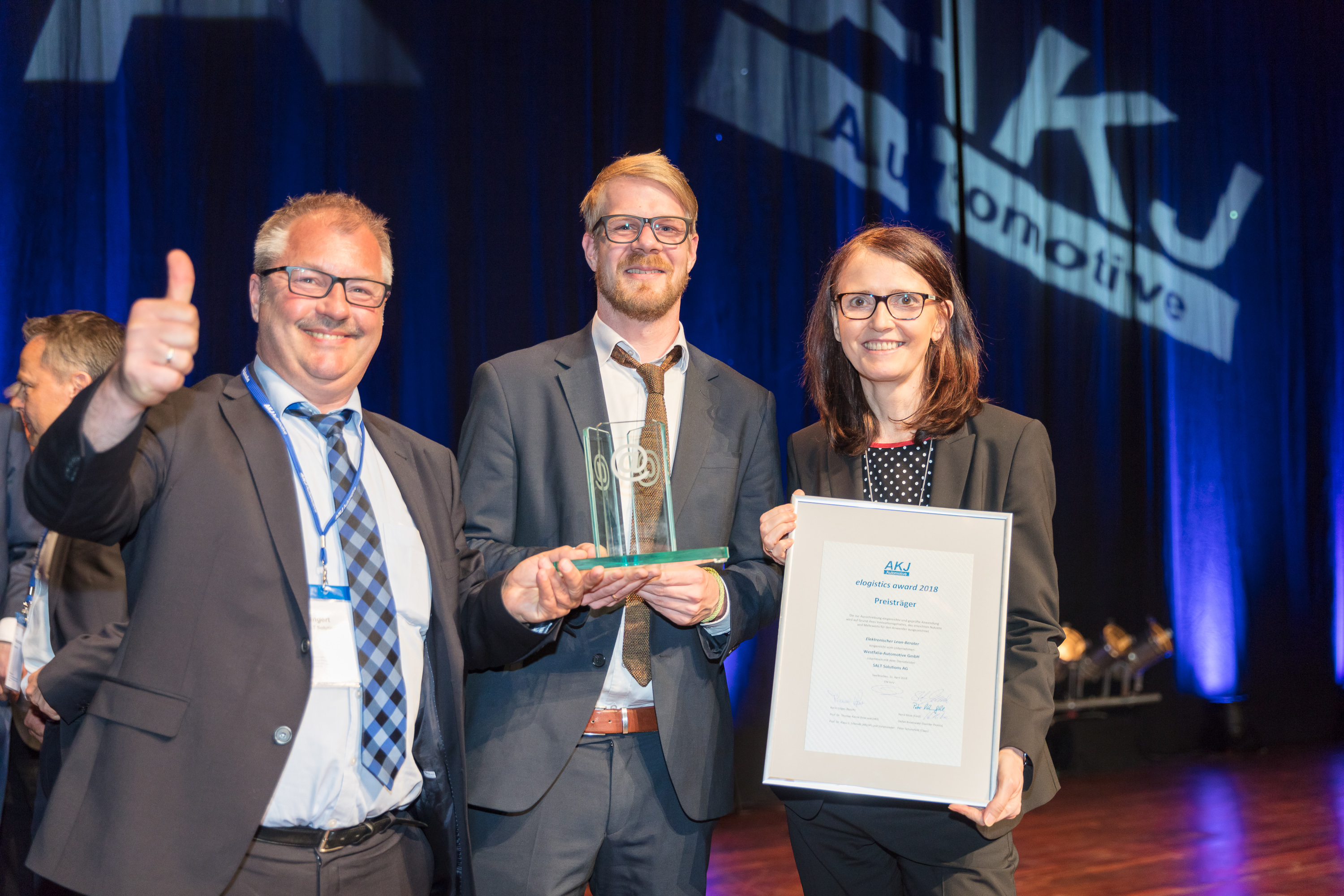 Software-Lösung von SALT Solutions erhält elogistics award, SALT ...