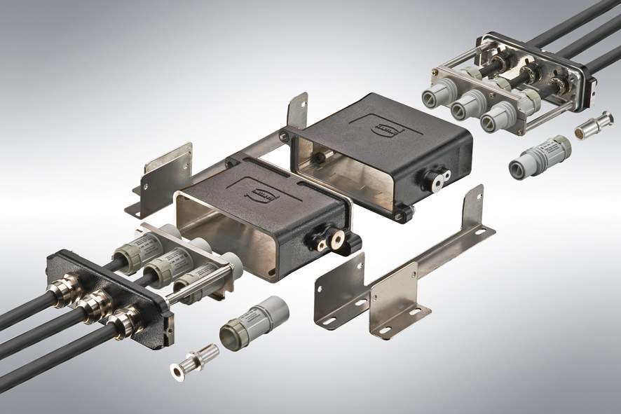 Han® 24 HPR EasyCon - Hochstromsteckverbinder einfach konfektioniert ...