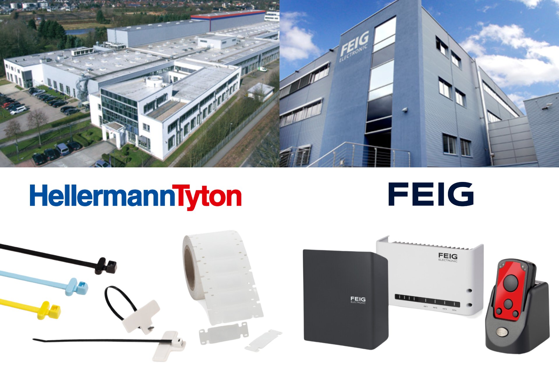 HellermannTyton und FEIG ELECTRONIC gehen strategische Vertriebspartnerschaft ein ...