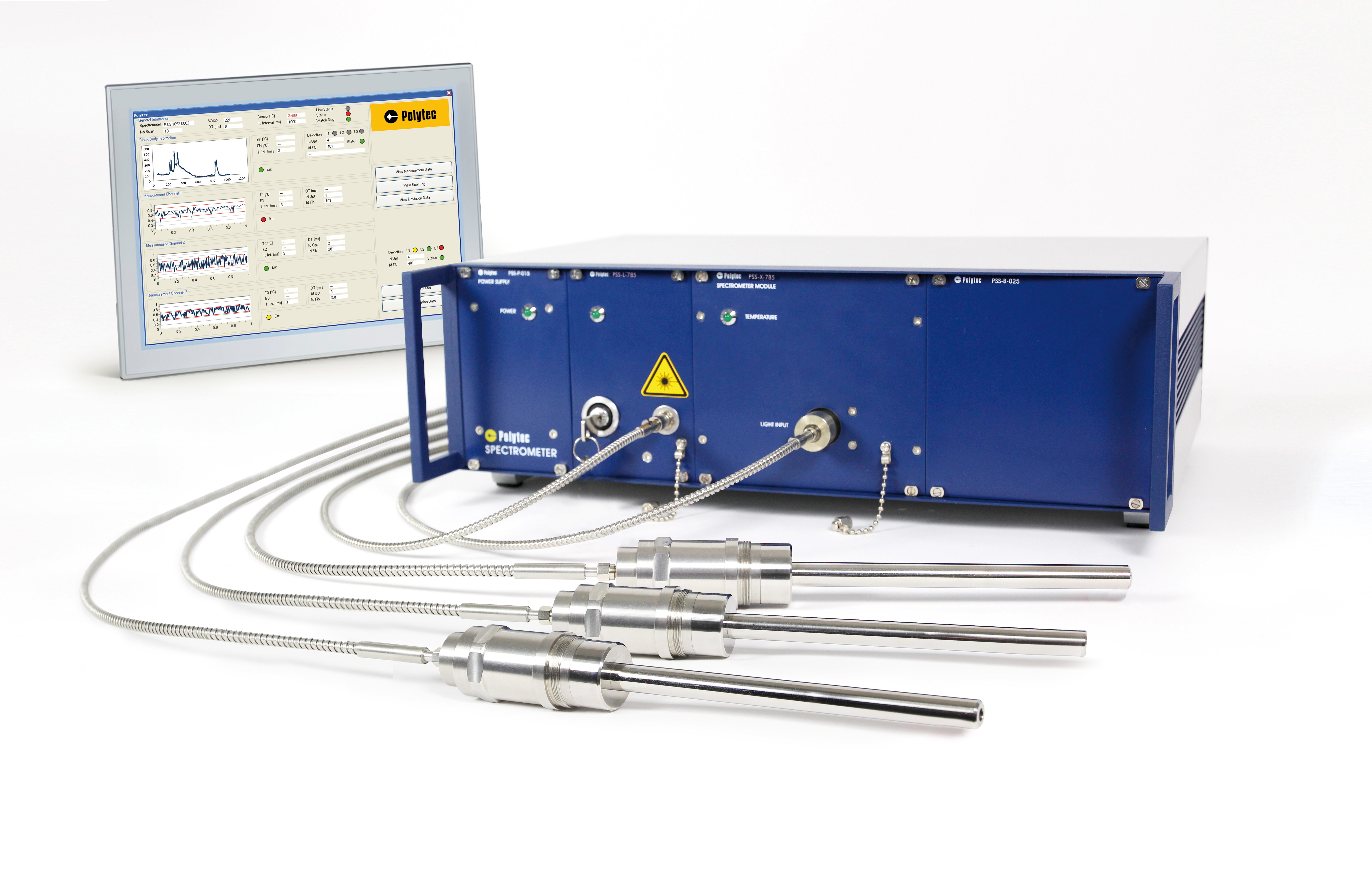 Polytec Raman Spektrometer für die Echtzeit-Qualitätskontrolle, POLYTEC ...