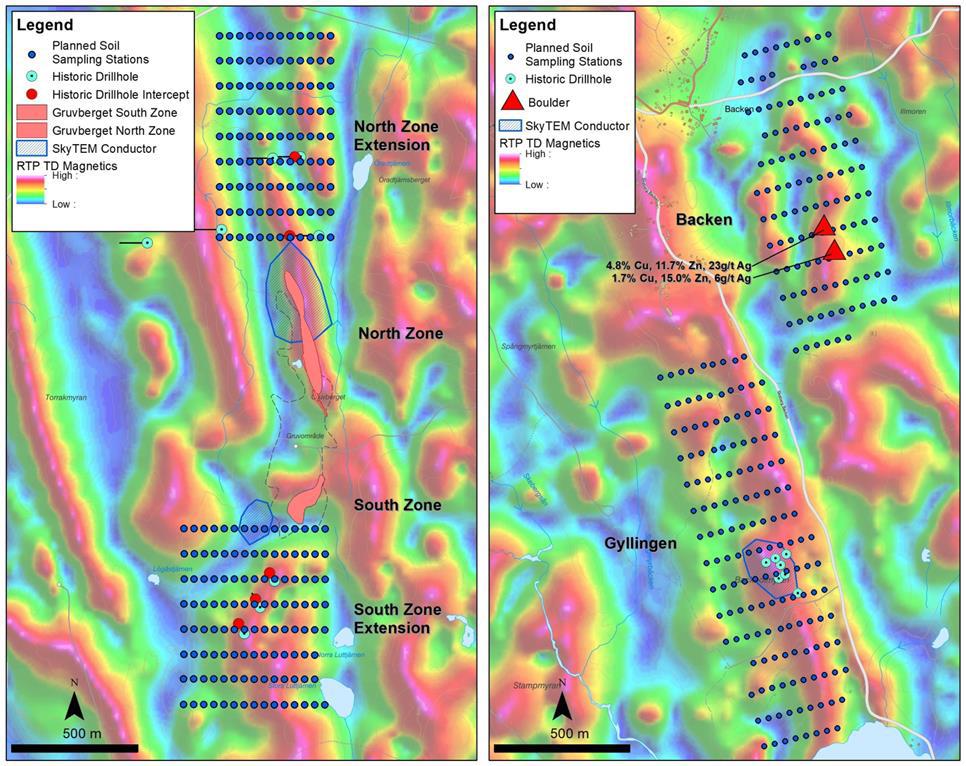 District Identifies Four New Targets and Completes Detailed Soil ...