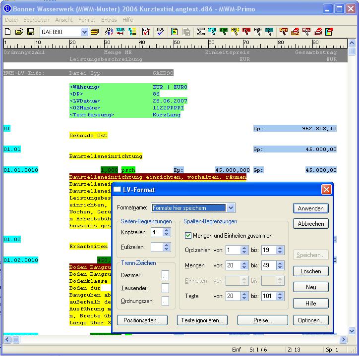 MWM-Primo - GAEB-Dateien schnell & einfach erzeugen, MWM Software & Beratung GmbH, Story - PresseBox
