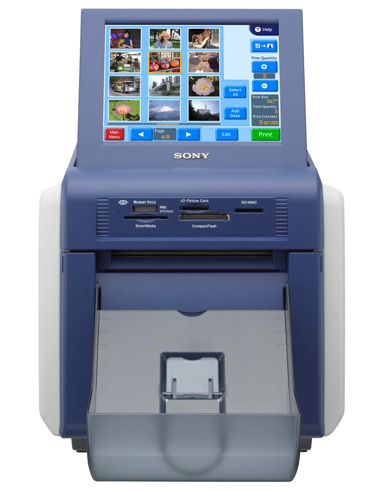 SnapLab: Mobile Stand-alone-Druckstation von Sony, Sony Digital ...