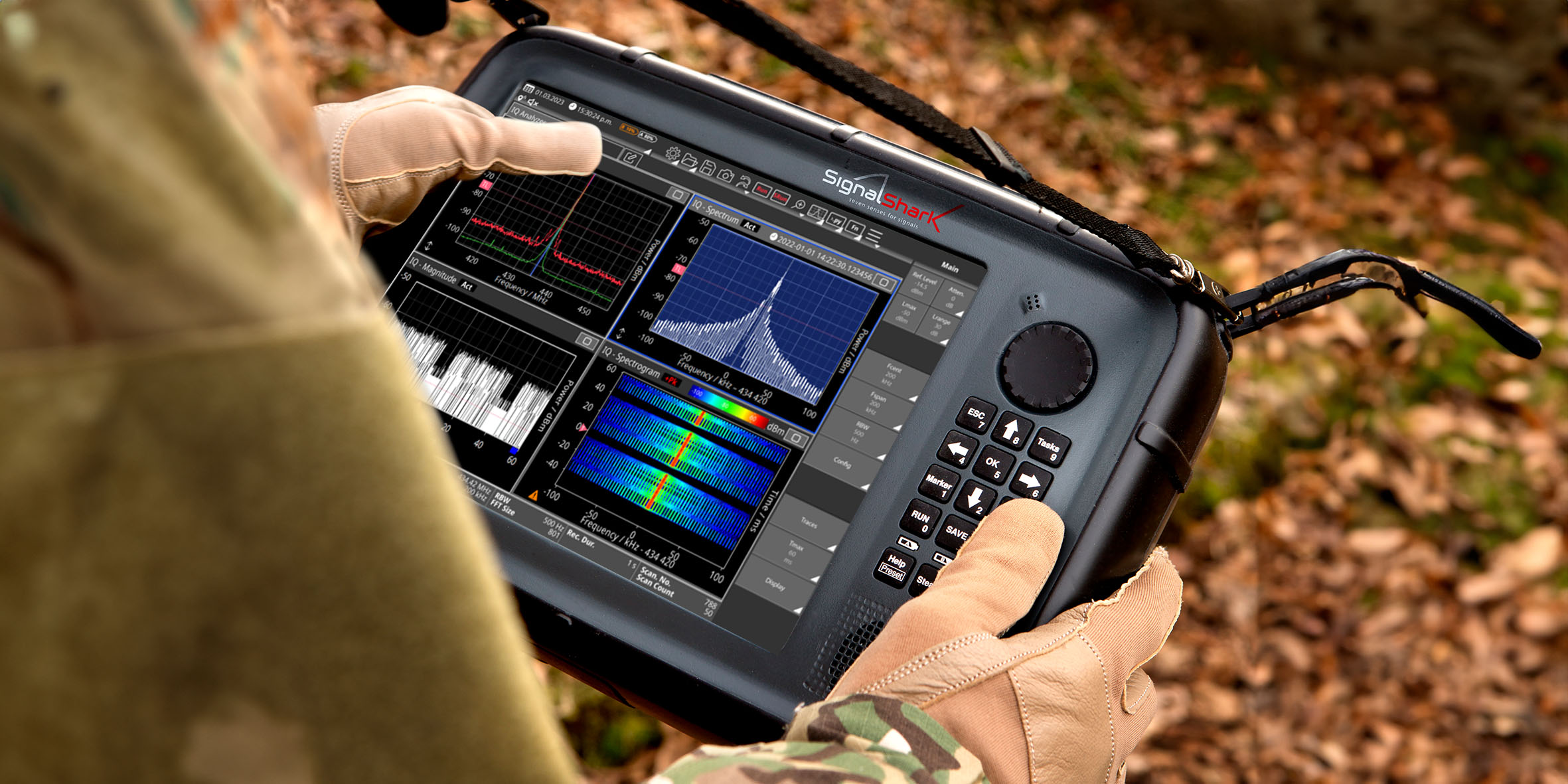 SignalShark IQ Analyzer, TELEMETER ELECTRONIC GmbH, Story - PresseBox