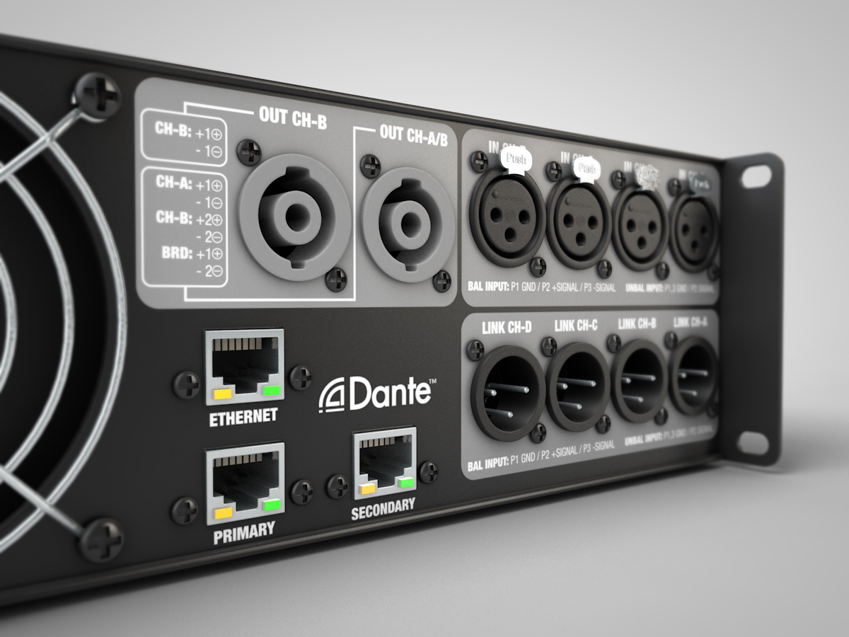LD Systems presents its first power amp with an integrated Dante™ Interface at the ISE in ...