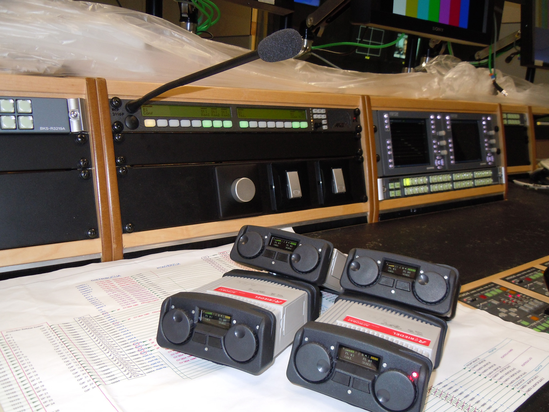 RTV Slovenia Installiert Riedel Artist & Acrobat Intercom, RIEDEL ...