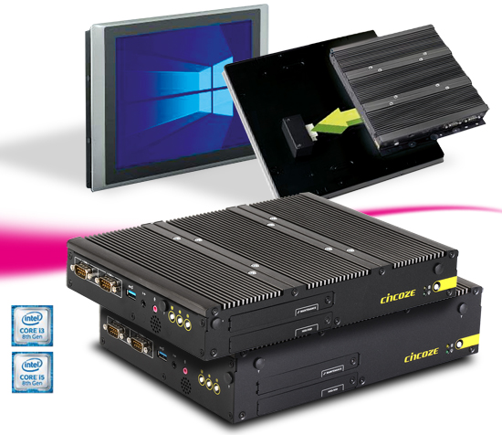 Power-Panel-PC-Modul mit 8. Gen. Intel® Core™ CPU, compmall GmbH, Story ...