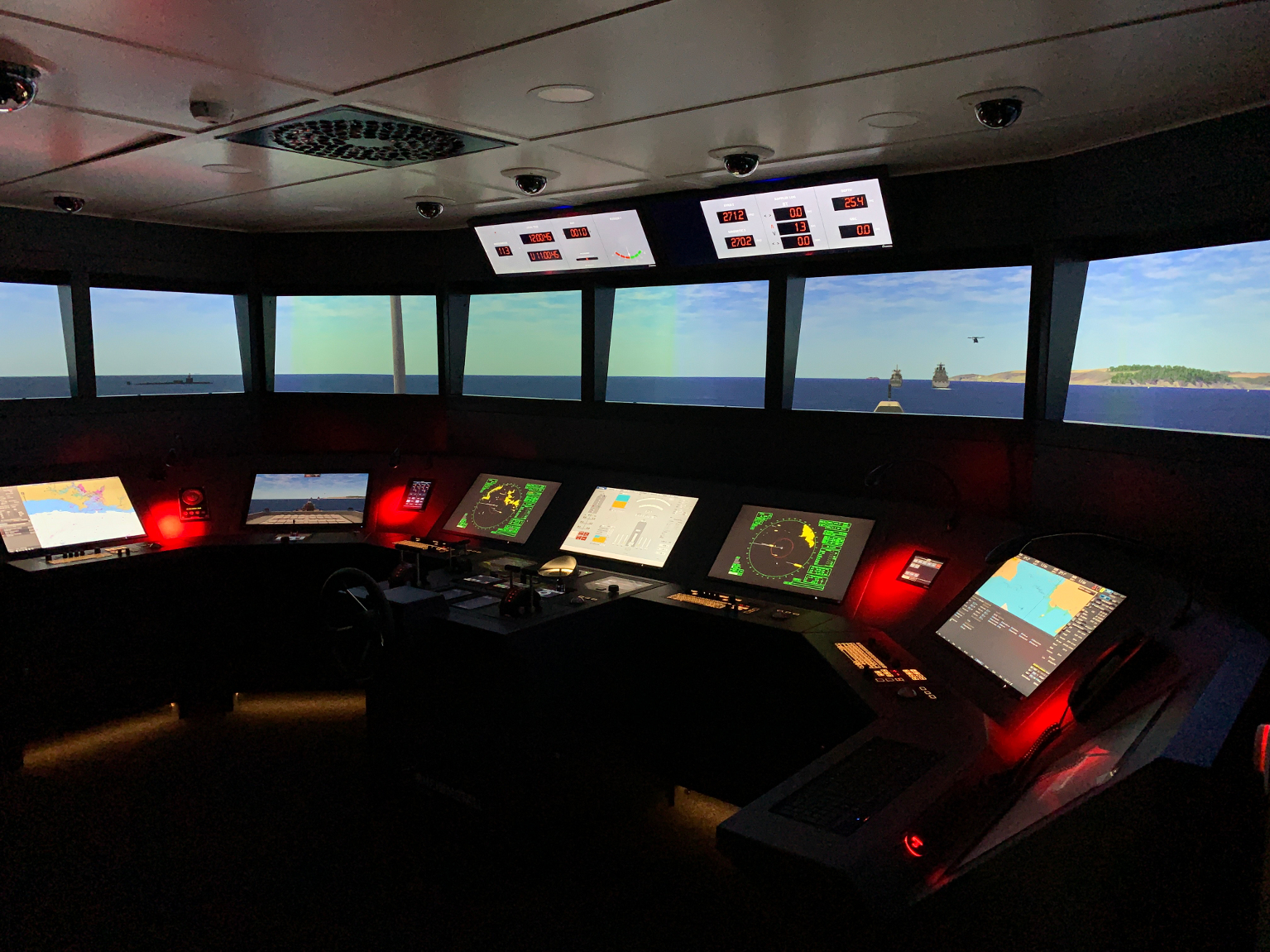 State-of-the-art ship's bridge simulation: Rheinmetall transfers ...