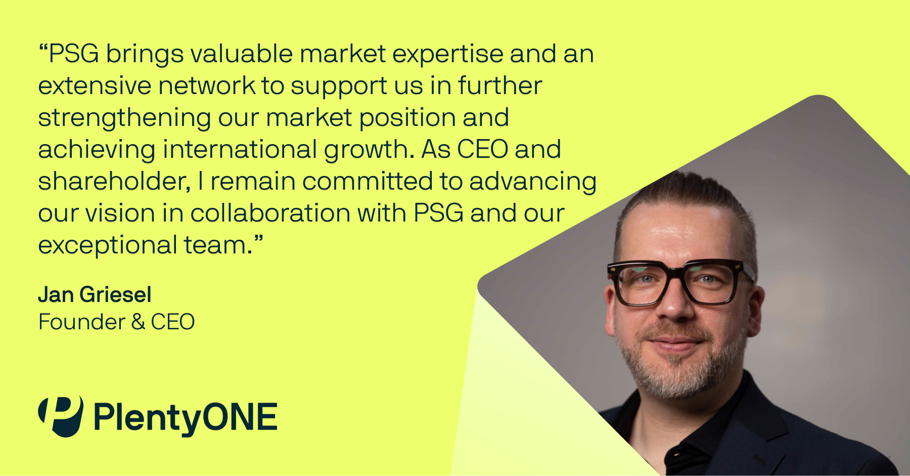 PlentyONE verkündet strategisches Investment von PSG, PlentyONE GmbH ...
