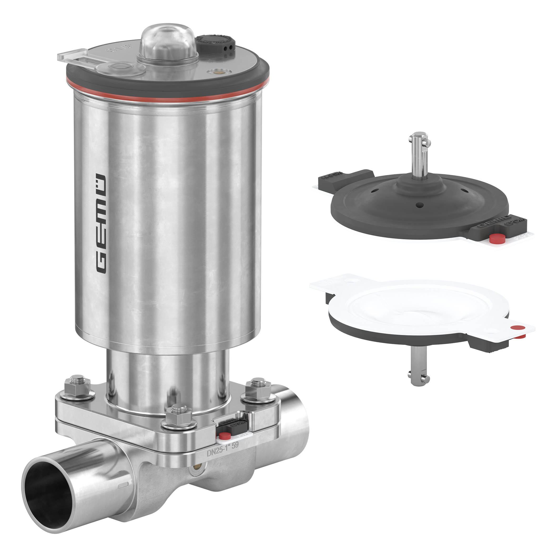 Leistungsstark dank neuer Membrantechnologie: Das Membranventil GEMÜ ...