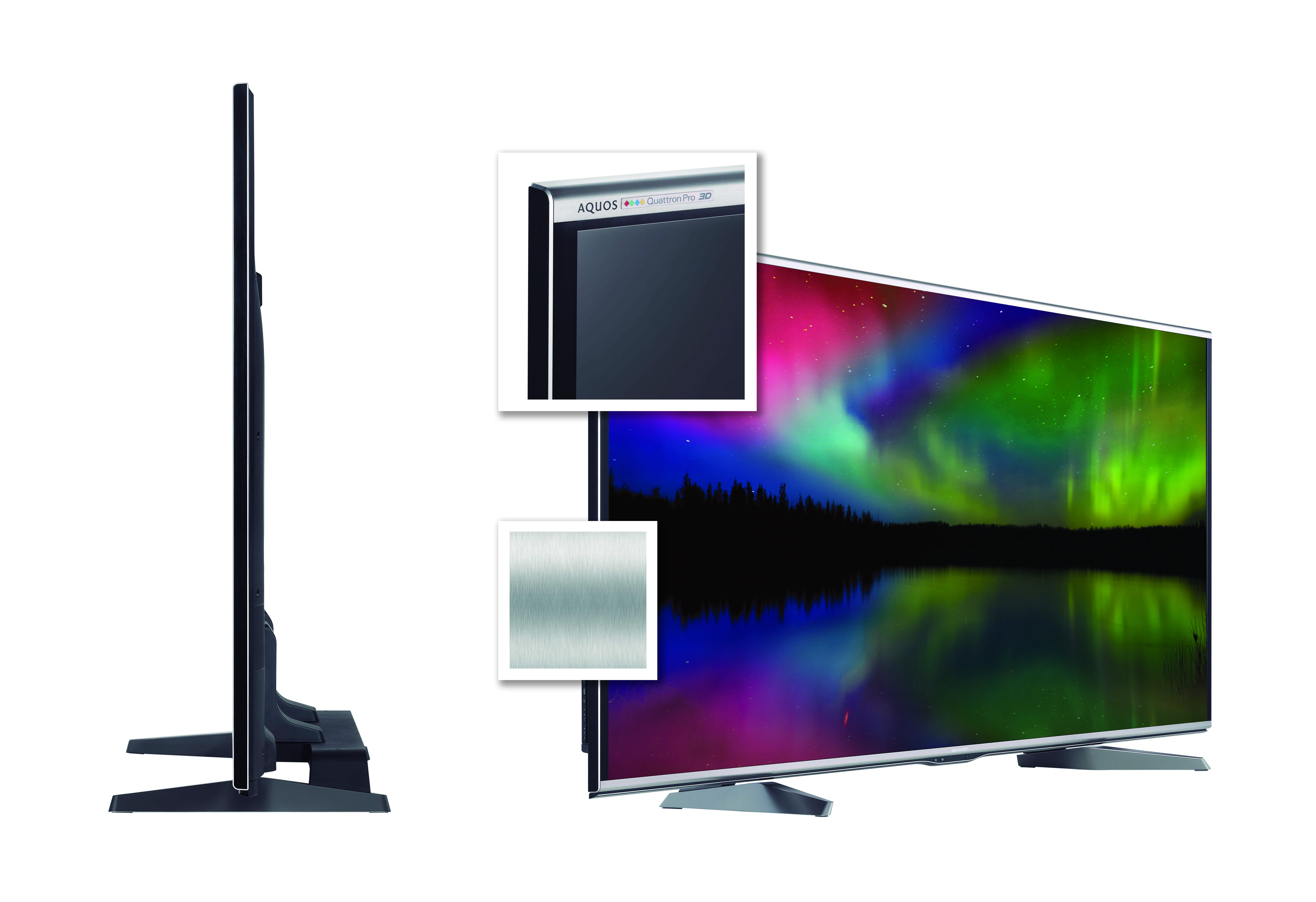 Die Sharp Quattron Pro Serie startet in Europa, SHARP Electronics ...